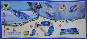 Meal Toy: Mosasaurus (Kinder Surprise, Worldwide(Joy - Jurassic World ...