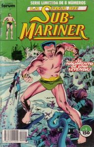 Banda Desenhada: Sub-Mariner - El Nacimiento de una Leyenda (Espanha(Sub-Mariner - La Saga (SM ...