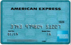 Bank Card: American Express Blue Card (American Express, United Kingdom ...