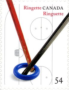 Stamp: Ringette (Canada(Canadian Inventions: Sports) Mi:CA 2572,Sn:CA ...