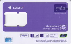 Phonecard: Proximus - So Much, So Close (Proximus (Belgacom Mobile ...