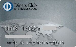 Bank Card: Diners Club International (Diners Club SLO, SloveniaCol:SI ...