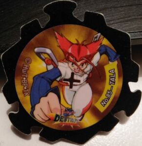 Meal Toy: #085 Tala/Wolborg (Flippo's/Pogs/Tazos, Greece(Beyblade ...