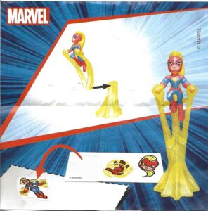 Meal Toy: Captain Marvel (Kinder Surprise, Europe(Maxi - Marvel Heroes ...