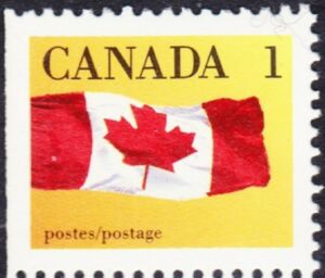 Stamp: The Canadian Flag (Canada(Definitives 1989-2005: Canadian Flag ...