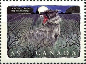 Stamp: The Werewolf (Canada(Canadian Folklore (1st series), Legendary ...