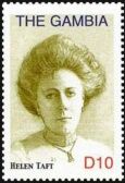 Stamp: Helen Taft (Gambia(Wives of United States Presidents, and First ...