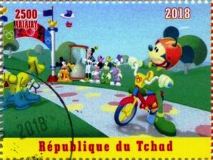 Stamp: Mickey Mouse (Chad: Illegal Stamps(Disney (2018)) Col:TD 2018-52/2