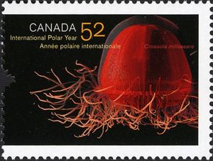 Timbre: Deep Sea Jelly Fish (Crossota millsaeare) (Canada(International ...
