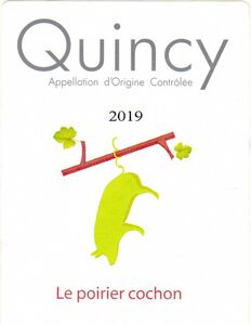 Drink Label: Quincy AOC - Le poirier cochon 2019 (SCEV Les Demoiselles ...