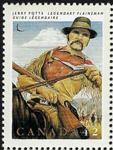 Stamp: Jerry Potts (1840-1896) (Canada(Canadian Folklore (3rd series ...