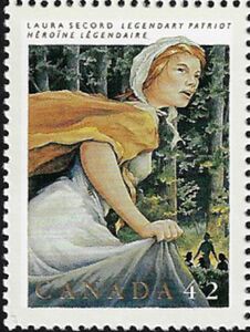 Stamp: Laura Secord (1775-1868) (Canada(Canadian Folklore (3rd series ...