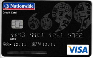 Bank Card: Nationwide Credit Card (Nationwide, United Kingdom of Great ...