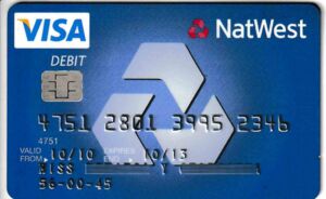 Bank Card: NatWest Visa Debit (National Westminster Bank, United ...