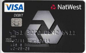Bank Card: NatWest Visa Debit (National Westminster Bank, United ...