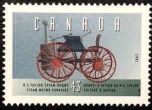 Stamp: Henry Seth Taylor, Steam Buggy, 1867 (Canada(Historic ...