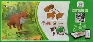 Meal Toy: Fox (Kinder Surprise, South Africa(Kinder - Natoons SA 2017 ...