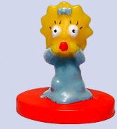 Meal Toy: Maggie (Kinder Surprise, Europe(The Simpsons 2) Col:ZAI-2008-0034