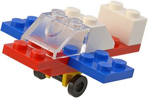Juego de Lego: Advent Calendar 1998, Classic Basic (Day 6) - Airplane ...