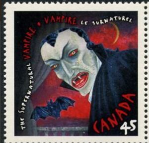 Stamp: Vampire (Canada(The Supernatural) Mi:CA 1643,Sn:CA 1665,Yt:CA ...