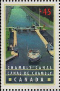 Stamp: Chambly Canal, Quebec (Canada(Canals) Mi:CA 1684,Sn:CA 1730,Yt ...