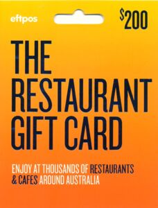 Gift Card: The Restaurant Gift Card (TCN-The Card Network, Australia ...