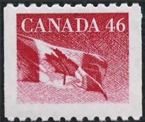 Stamp: Flag (Canada(Definitives 1989-2005: Canadian Flag) Mi:CA 1733,Sn ...