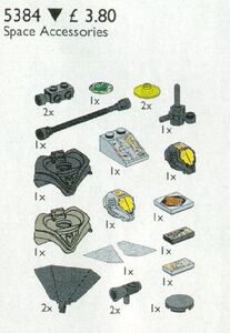 Lego Set: Space Accessories (Service Packs(Space) Leg:5384-1