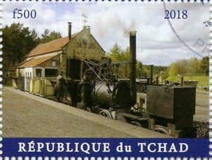 Stamp: Steam Locomotives (Chad: Illegal Stamps(Locomotives (2018)) Col ...