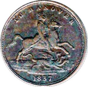 Token: Victoria Queen Of Great Brit / To Hanover 1837 (United Kingdom ...