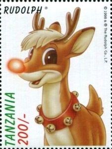 Stamp: Rudolph (Tanzania(Rudolph, the Red-Nosed Reindeer) Mi:TZ 3116,Sn ...