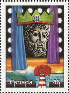 Stamp: Neptune Theatre, Halifax (Canada) (The Millennium Collection ...