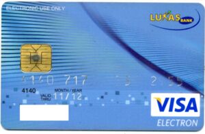 Bank Card: Lukas bank (Lukas Bank, PolandCol:PL-VE-0028.01