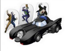Meal Toy: Bat Mobile (Kinder Surprise, France(Maxi - Batman II) Col:SDF00