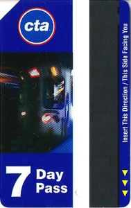 Transport Ticket: Train - 7-day pass (CTA-Chicago, United States of ...