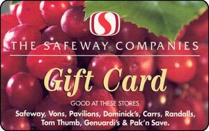 Gift Card: Fruits (Safeway and more stores, United States of America ...