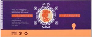 Drink Label: Miss Mimi (De Naeckte Brouwers, NetherlandsCol:NL-BEER-020770