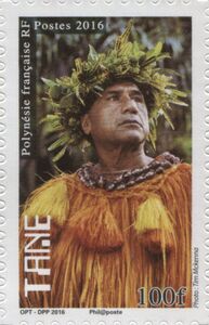 Stamp: Tane (French Polynesia(Tane (God of the Wood)) Yt:PF 1136,Mi:PF ...