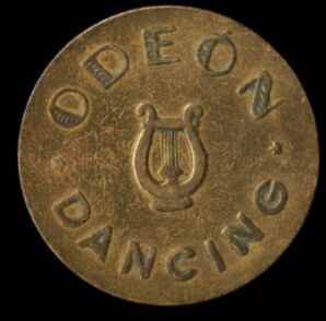 Token: Odeón Dancing (Argentina(Brothel Tokens) Col:AR-001555