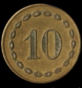 Token: Odeón Dancing (Argentina(Brothel Tokens) Col:AR-001555