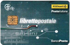 Bank Card: Banco Posta Libretto Postale (Poste Italiane, ItalyCol:IT-GM ...