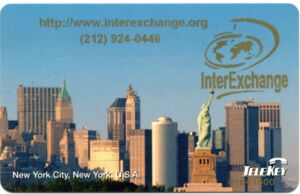 Phonecard: Inter Exchange Tele key (Telekey, United States of America ...