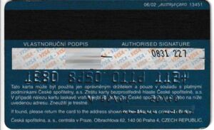Bank Card: Zodiac - Capricorn (Česká Spořitelna, Czech RepublicCol:CZ ...
