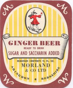 Drink Label: Ginger Beer (Morland brewery, United Kingdom of Great ...