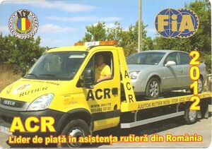 Pocket Calendar: Acr (Romania(Cars) Col:RO-2012-Car-003