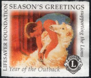 Stamp: Year of the Outback (Cinderellas(Australia) Col:AU 2002--01