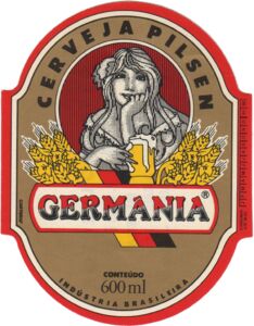 Etiqueta de bebida: Germania (Cervejaria Germania, BrasilCol:BR-BEER-000701