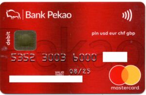 Bank Card: Bank Pekao (Bank Polska Kasa Opieki SA/Bank Pekao SA, Poland ...