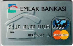 Bank Card: Emlak Bankası MasterCard (Emlak Bankası, Türkiye (Turkey)Col ...