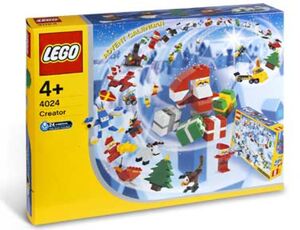 Lego Set: Advent Calendar (Creator(Seasonal) Leg:4024-1